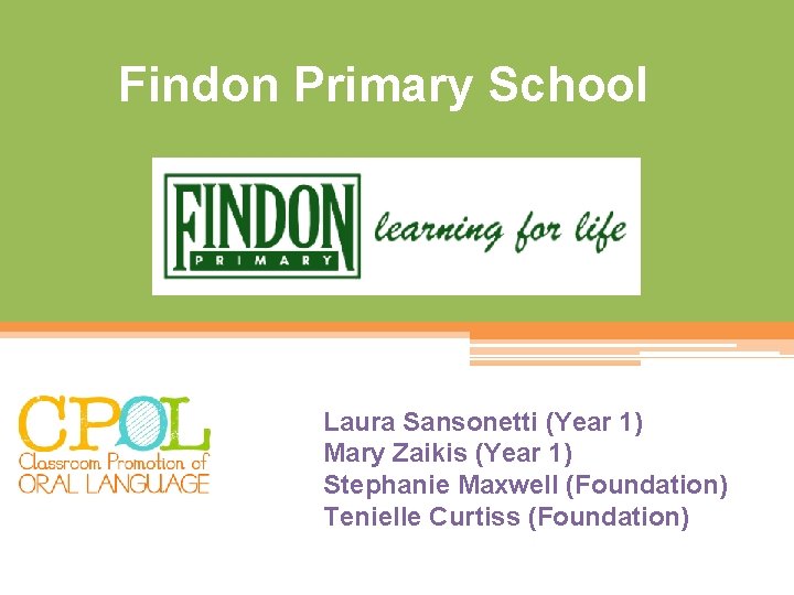 Findon Primary School Laura Sansonetti Year 1 Mary