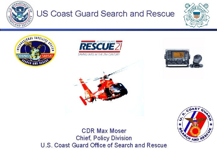 US Coast Guard Search and Rescue CDR Max