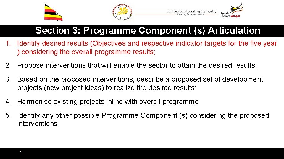 THE DEVELOPMENT OF SECTOR PRIORITY PAPERS FOR NDPIII
