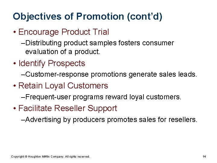 Part Five Promotion Decisions 17 Integrated Marketing Communications