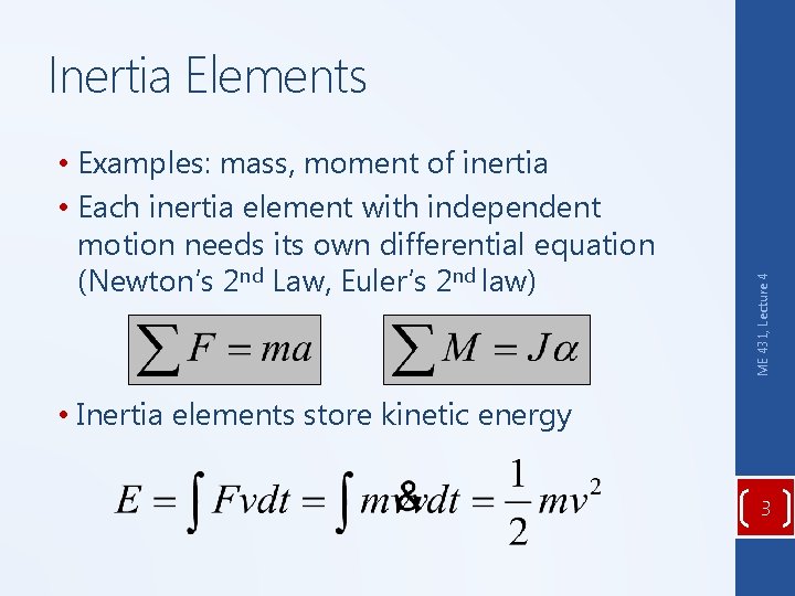 determine the differential equations that model the behavior
