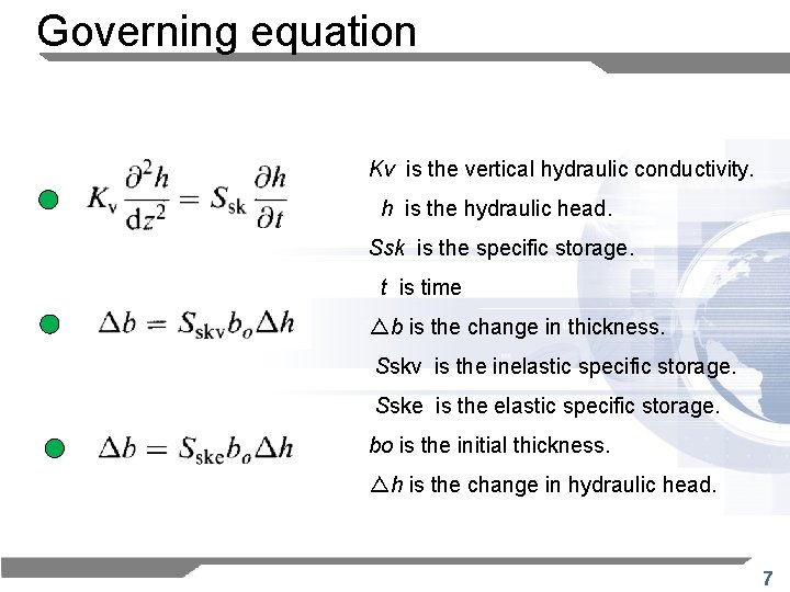 Using SUB model to predict longterm land subsidence