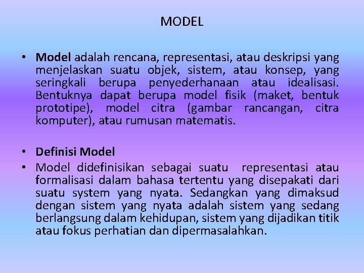 Definisi teori hipotesis model konstruk hukum dan prinsip