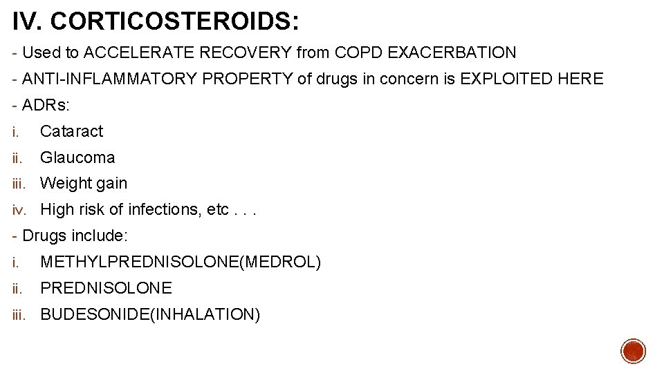 BY MANEESHA DOMINIC REG NO 132820199 COPD A