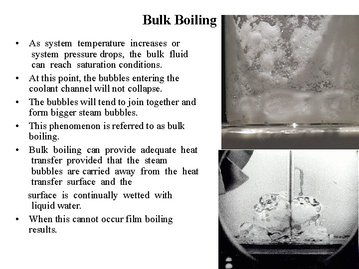 BOILING HEAT TRANSFER P M V Subbarao Associate