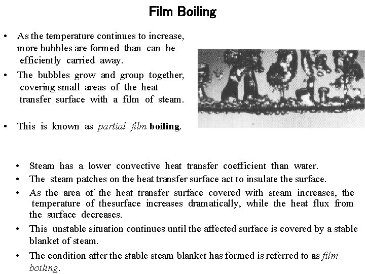 BOILING HEAT TRANSFER P M V Subbarao Associate
