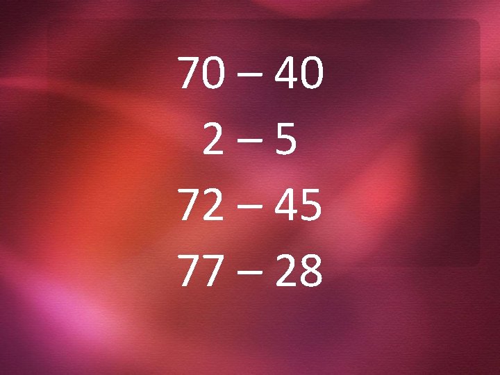 Subtraction Place Value and Negative Numbers Grades 3