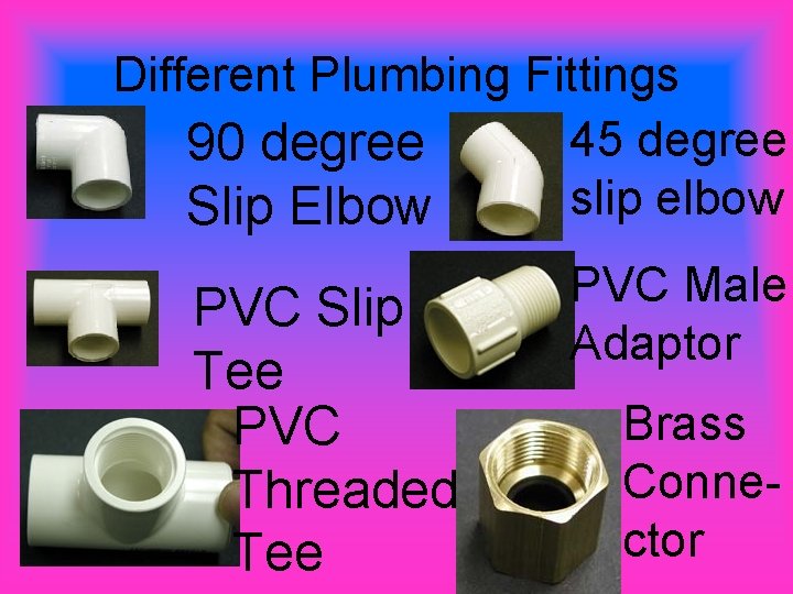 Plumbing Introduction to Ag Mechanics MSAGED 7 6