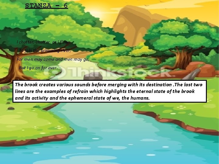 POWER POINT PRESENTATION ON POEM BROOK BY ALFRED