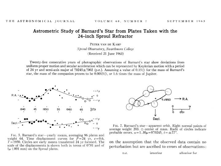 Astrometric Detection of Exoplanets Angles Coordinates 1 full
