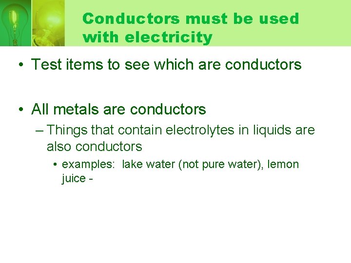 Understanding Electricity 7 th Grade Science Essential Standards