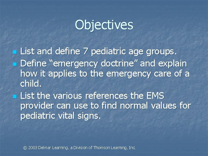 Principles of Patient Assessment in EMS By Bob