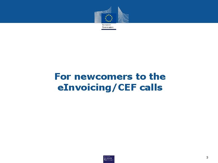 Introduction to INEA the CEF Telecom evaluation process