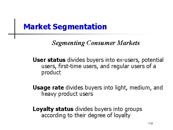 Principles of Marketing CustomerDriven Marketing Strategy Creating Value