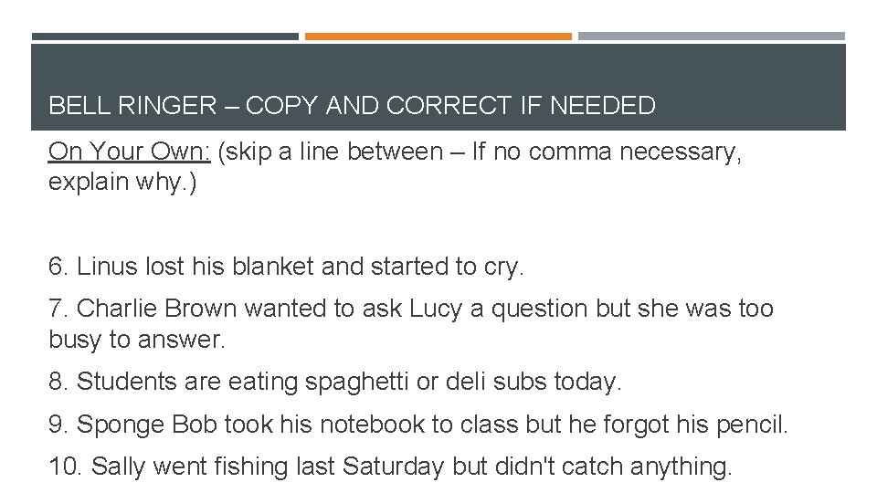 Place these into your GrammarLiterary Devices section of