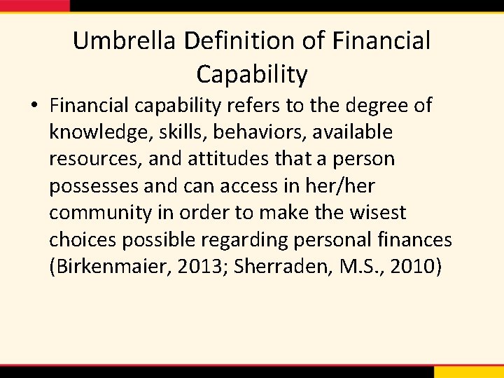 Building Financial SelfEfficacy with Social Work Students Helping