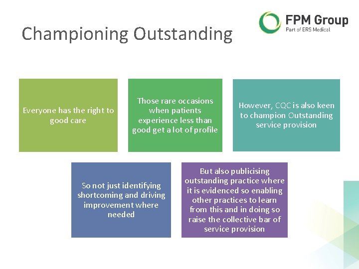 CQC Inspections What does Outstanding look like with
