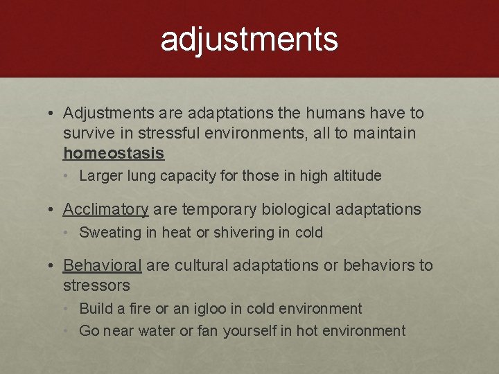 Biology in the present living people Chapter 5