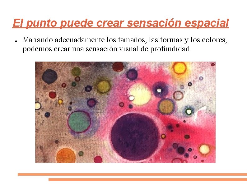 El punto El punto Definicin Es el elemento