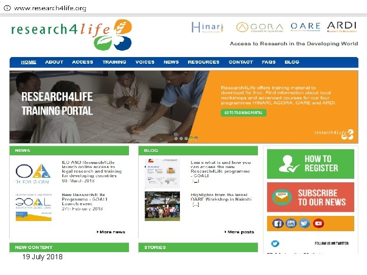 HINARI Portal Basic Course Module 3 Part A