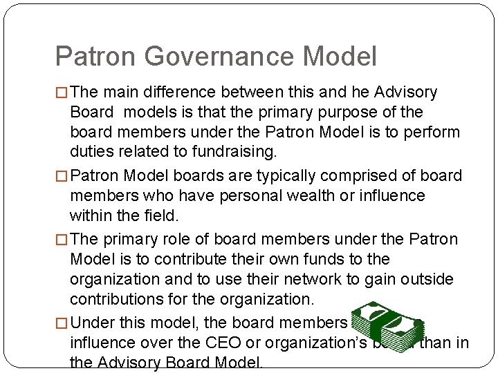 Effective Board Governance in Todays Health Care Environment