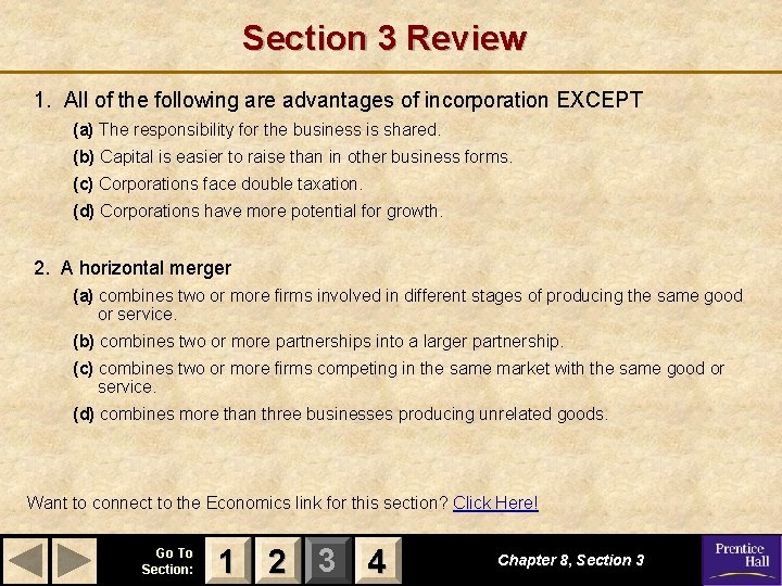 Presentation Pro Economics Principles in Action CHAPTER 8