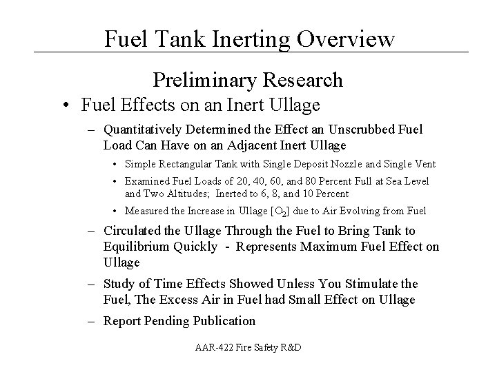 An Overview of Commercial Transport Airplane Fuel Tank