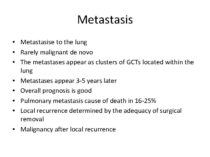 Giant Cell Tumours Aneurysmal Bone Cysts Miss S