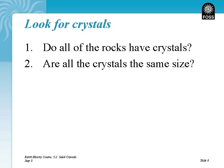 Earth History Teaching Slides 5 2 Earth History