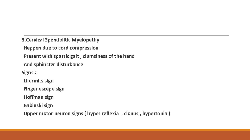 Cervical spondylosis B Y ABDULWAHED BARNAWI MD P