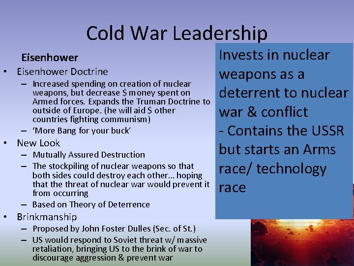 Foreign Affairs 1950 1975 Cold Was Policies Conflicts
