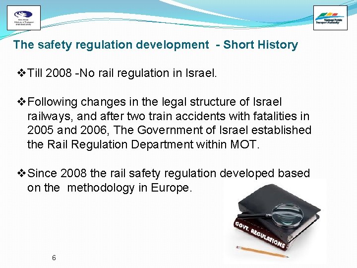 Government of Israel Ministry of Transport and Road