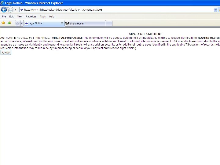 The Alien Flight Student Program AFSP An overview