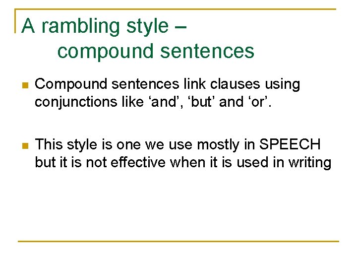 Creating sentence variety When reading a book is