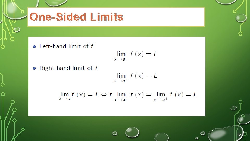 Lecture 03 CS 001 Calculus and analytic geometry