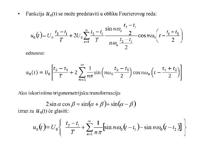 IMPULSNA MODULACIJA Impulsna modulacija pripada grupi modulacija kod