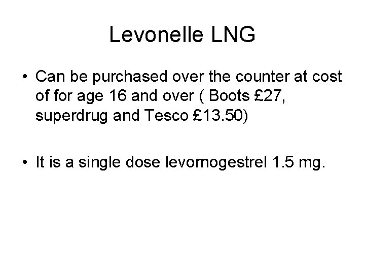 Emergency contraception Emergency Contraception Intervention aimed at ...