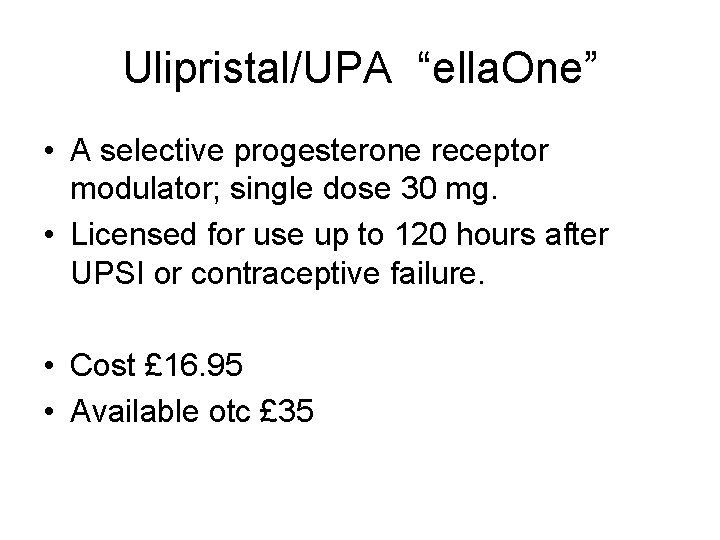 Emergency contraception Emergency Contraception Intervention aimed at ...