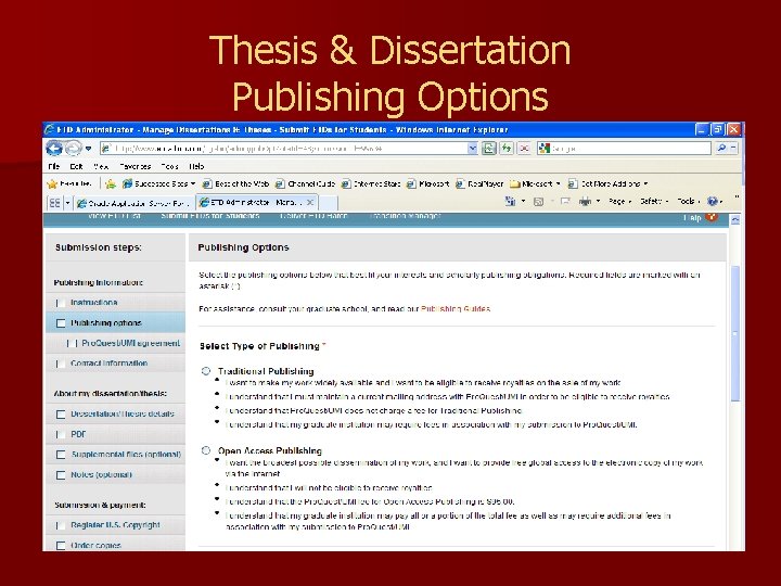 Welcome How to Format and Submit Your Research