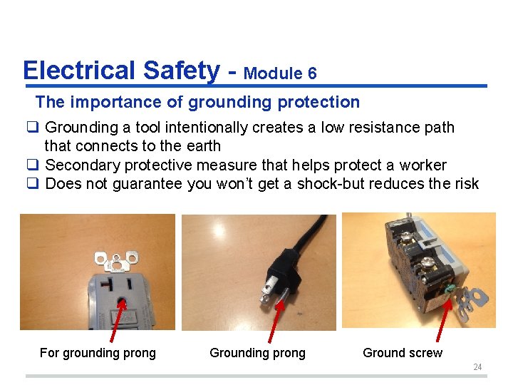 Electrical Safety Module 6 Electrical Warehouse Worker Hazards