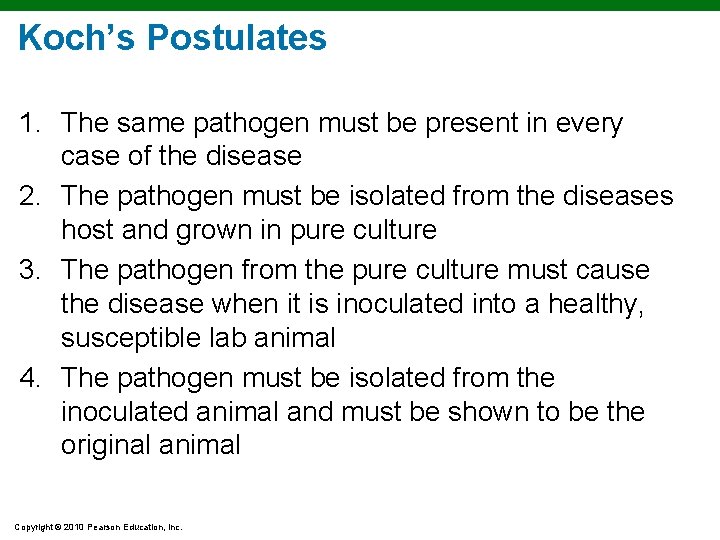Chapter 14 Principles of Disease and Epidemiology Copyright