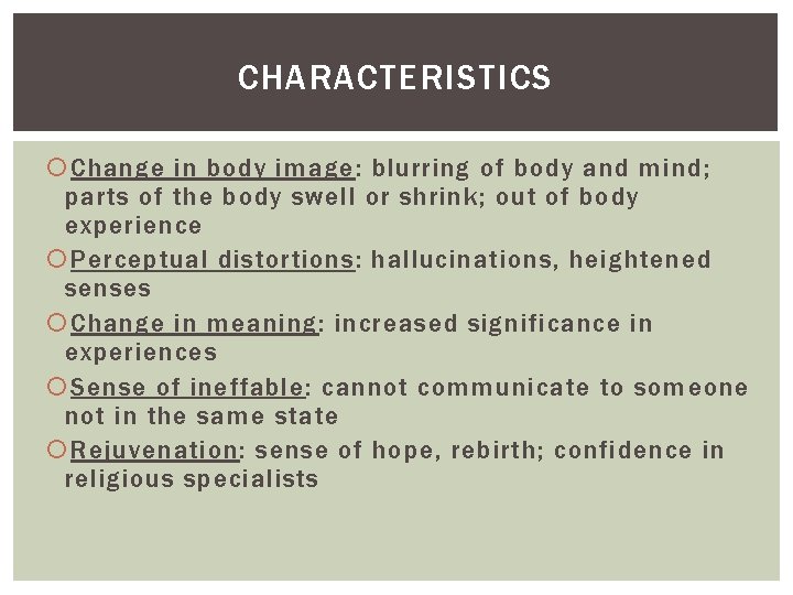 ALTERED STATES OF CONSCIOUSNESS Chapter 5 INTRODUCTION Altered