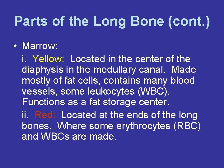Chapter 6 Bones and Skeletal System Classification of