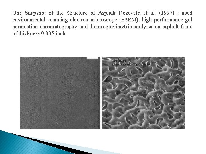 Asphalt Chemistry First Stage Lecture 2 Lecture Rana