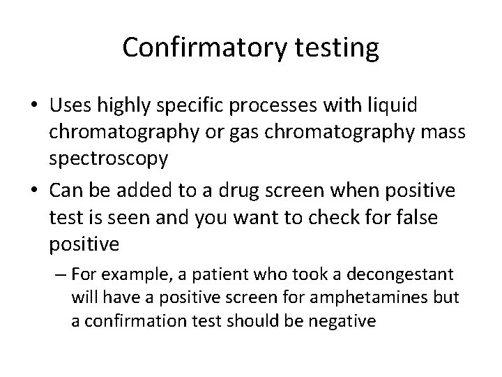 Clinical use of urine drug screens and testing