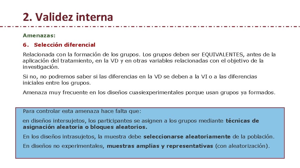 Tema 4 La validez en la investigacin Marta