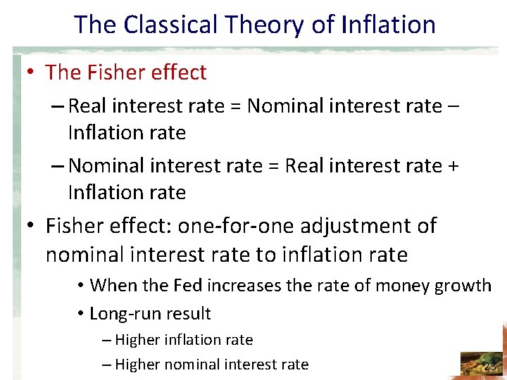 Chapter 30 Money Growth and Inflation Inflation Inflation