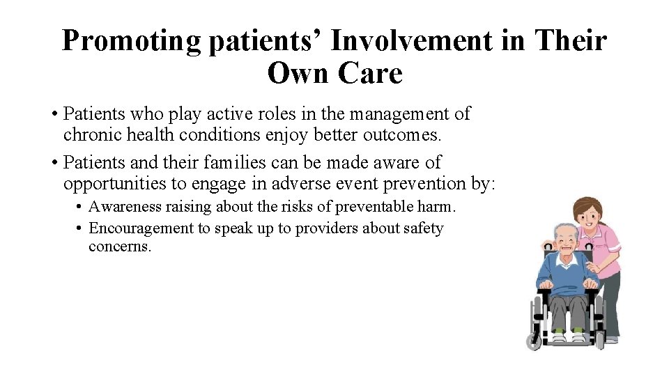 Engaging with Patients and Carers Ruaim Muaygil MD