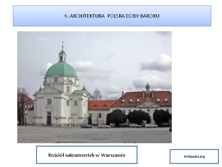 Barok w Polsce II LO PR Opracowaa Helena