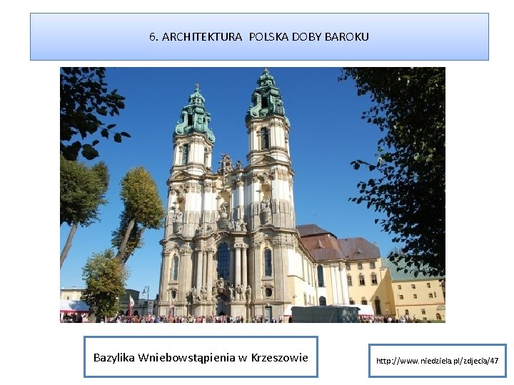 Barok w Polsce II LO PR Opracowaa Helena